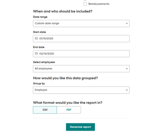 How do I pull my payroll report from Gusto?