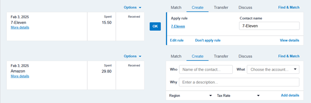 How do I categorize my expenses in Xero?