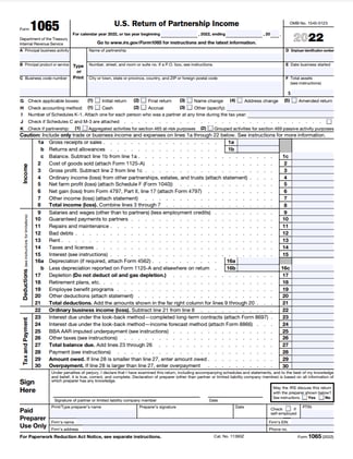What is IRS Form 1065?