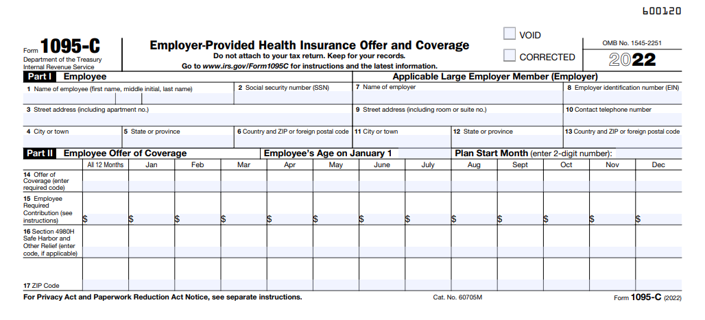 What is IRS Form 1095-C?