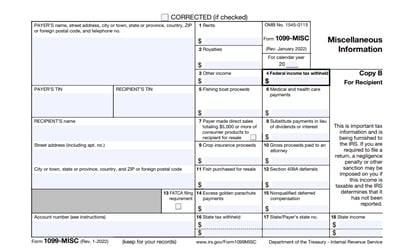 What is IRS Form 1099-MISC?