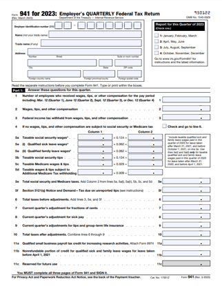 What is IRS Form 941?