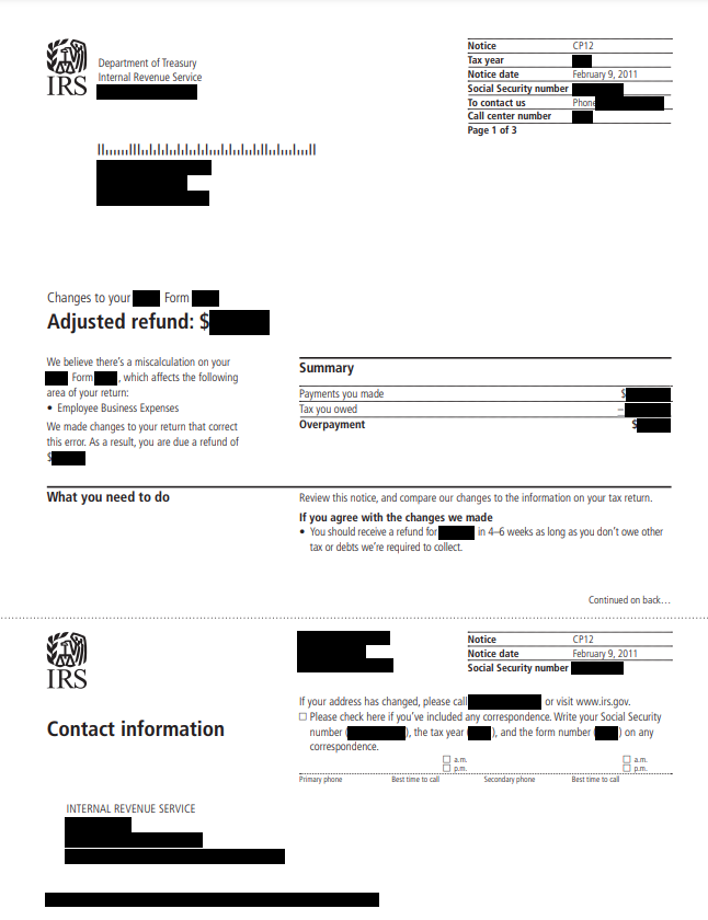 What is a CP12 Notice?