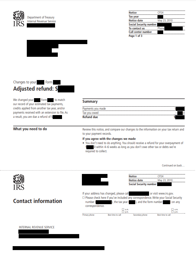 What is a CP24 Notice?